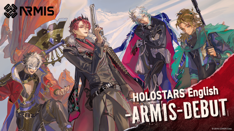COVER Corporation Announces Debut of HOLOSTARS English -ARMIS ...