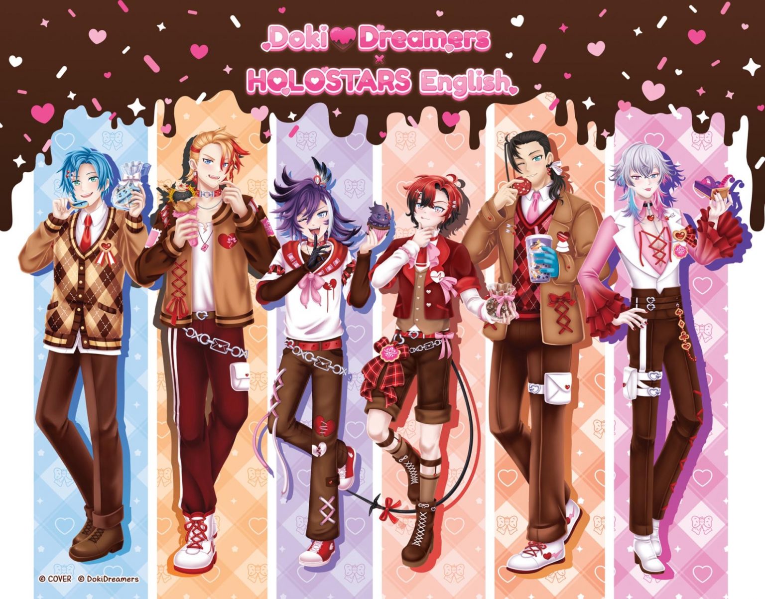 Doki Dreamers × HOLOSTARS English -TEMPUS- “Sweet Love” Collection Available! | NEWS | holostars ...